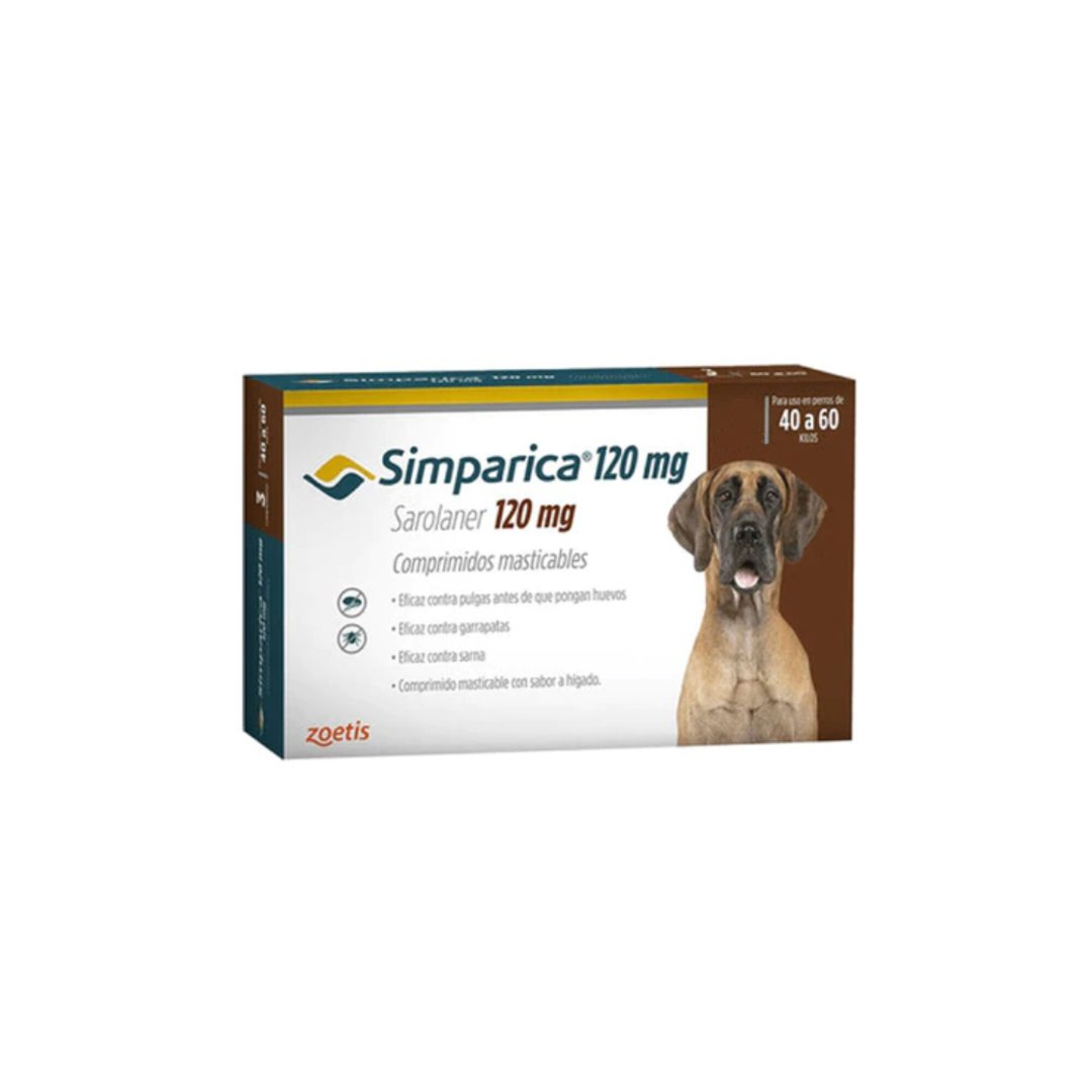 Simparica 40 a 60 kg 1 Comp. — Pet+