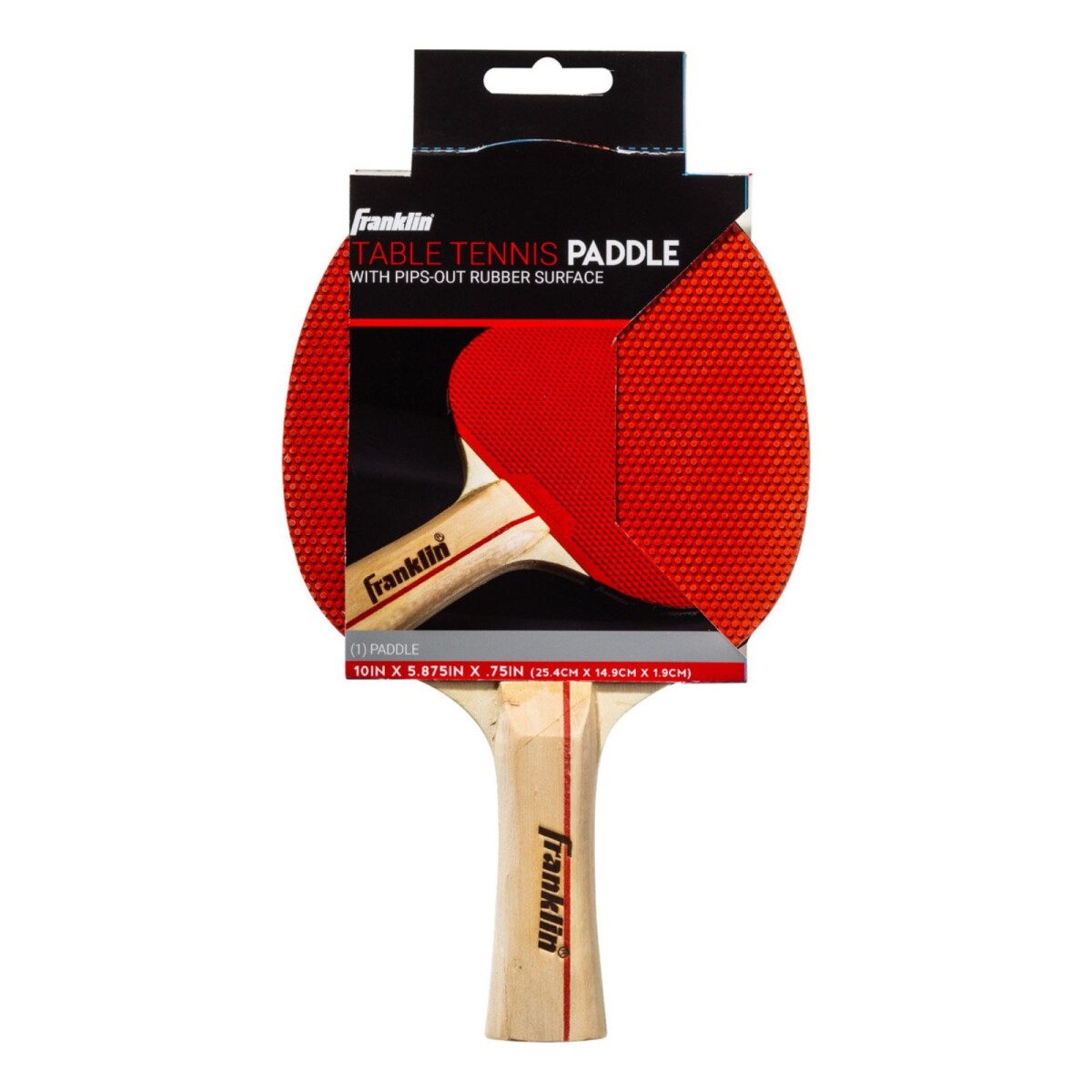 Paletas Tenis Mesa Franklin Paddle Goma Corrugado Calidad — Atrix