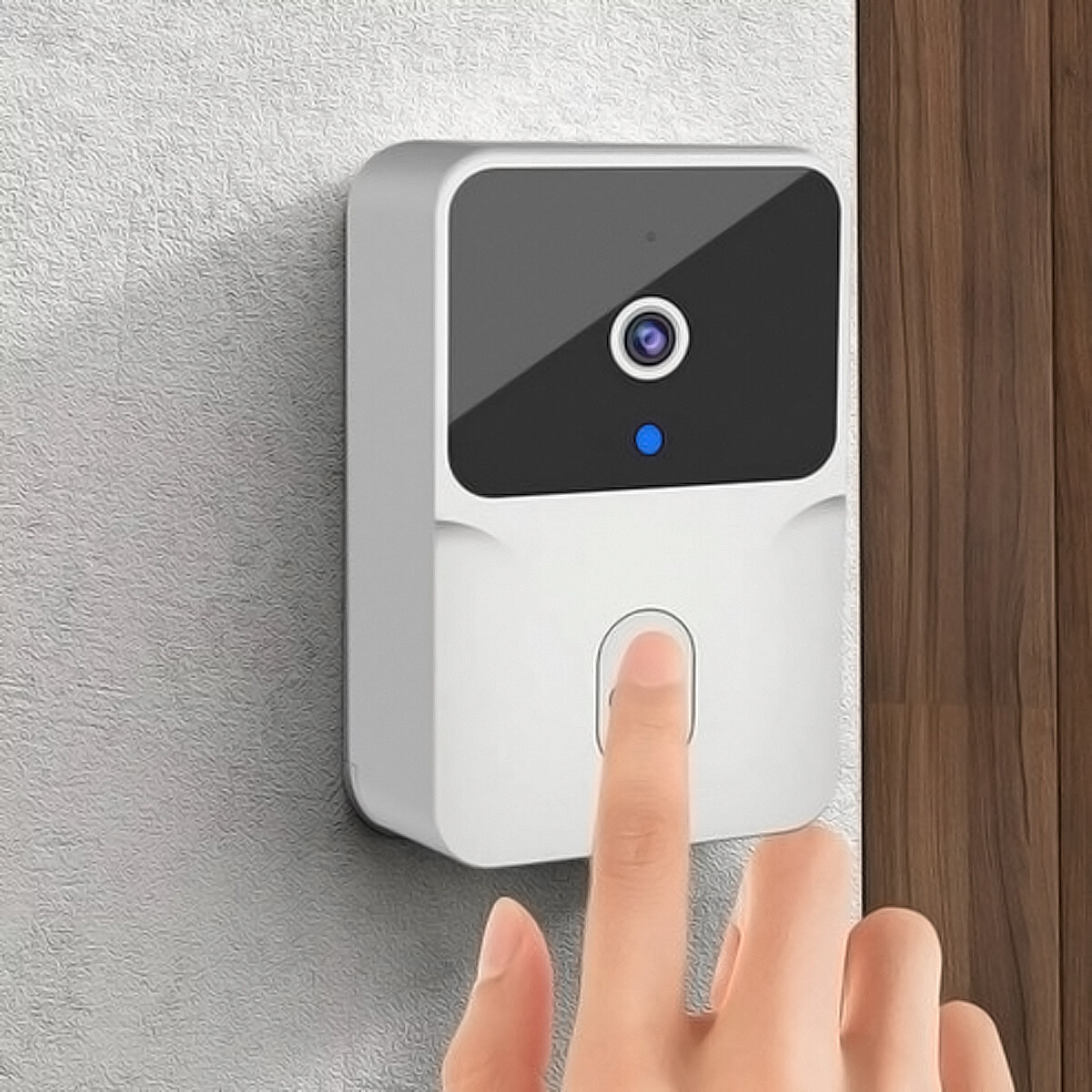 CÁMARA DE SEGURIDAD CON TIMBRE M8 APP FACIL INSTALACIÓN — Woofer