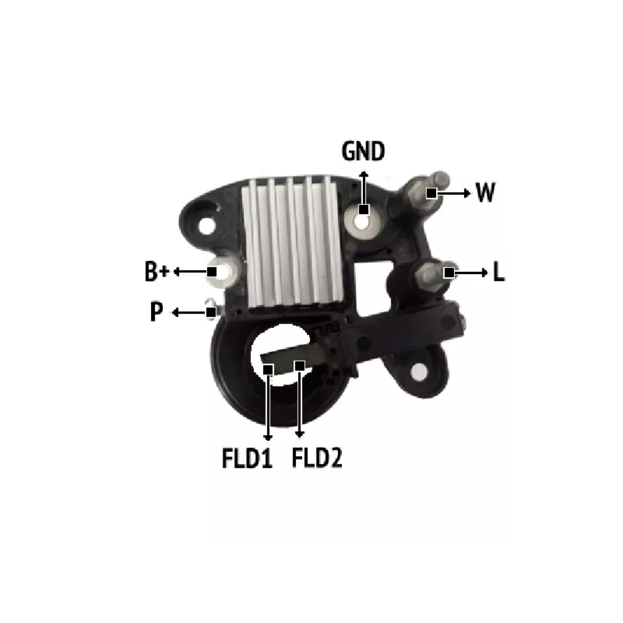 REGULADOR VOLTAJE - MAQUINARIA DENSO 12V NOSSO — Cymaco