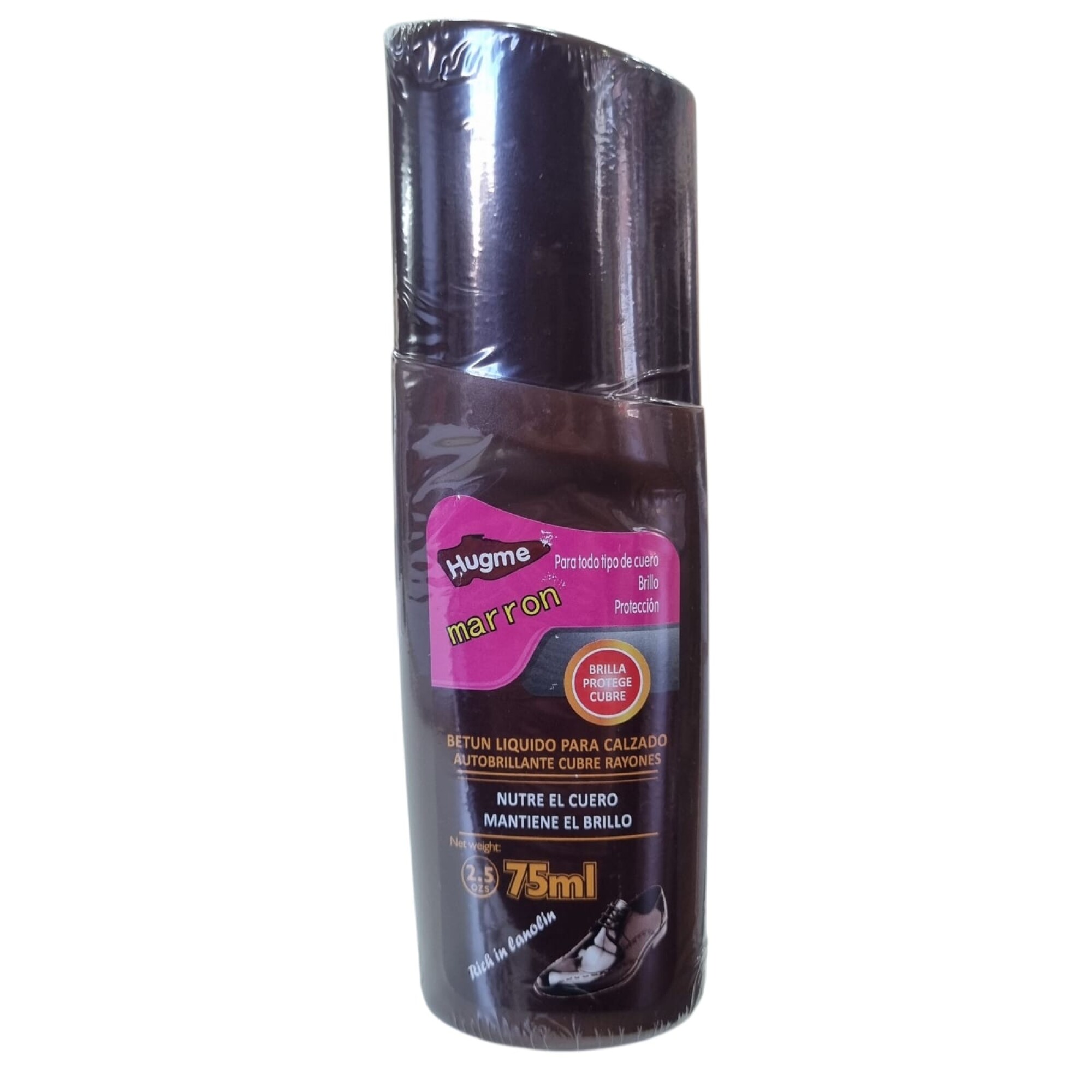 Betún líquido para zapatos marrón 75ml — Droguería Paysandú