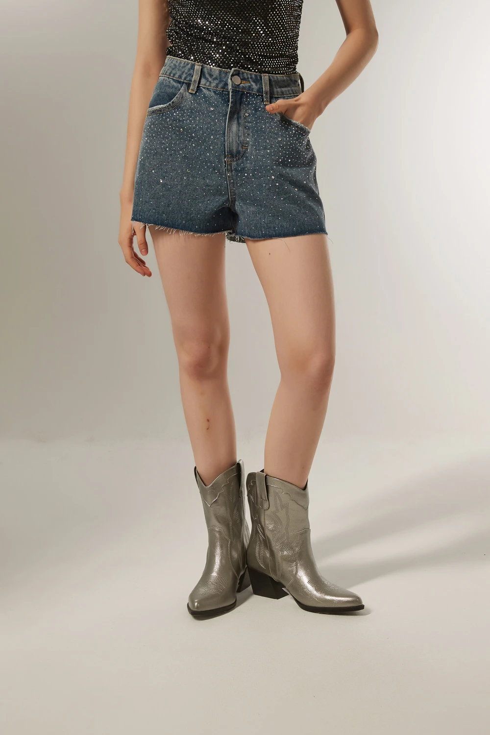 Short Mirso - Azul Grisaceo — Indian