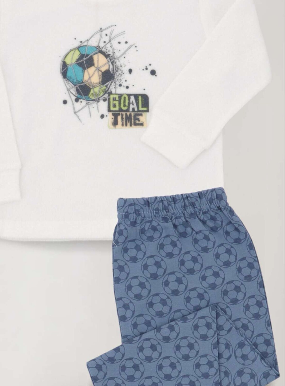 Pijama football - Azul — Tienda Soy Santander
