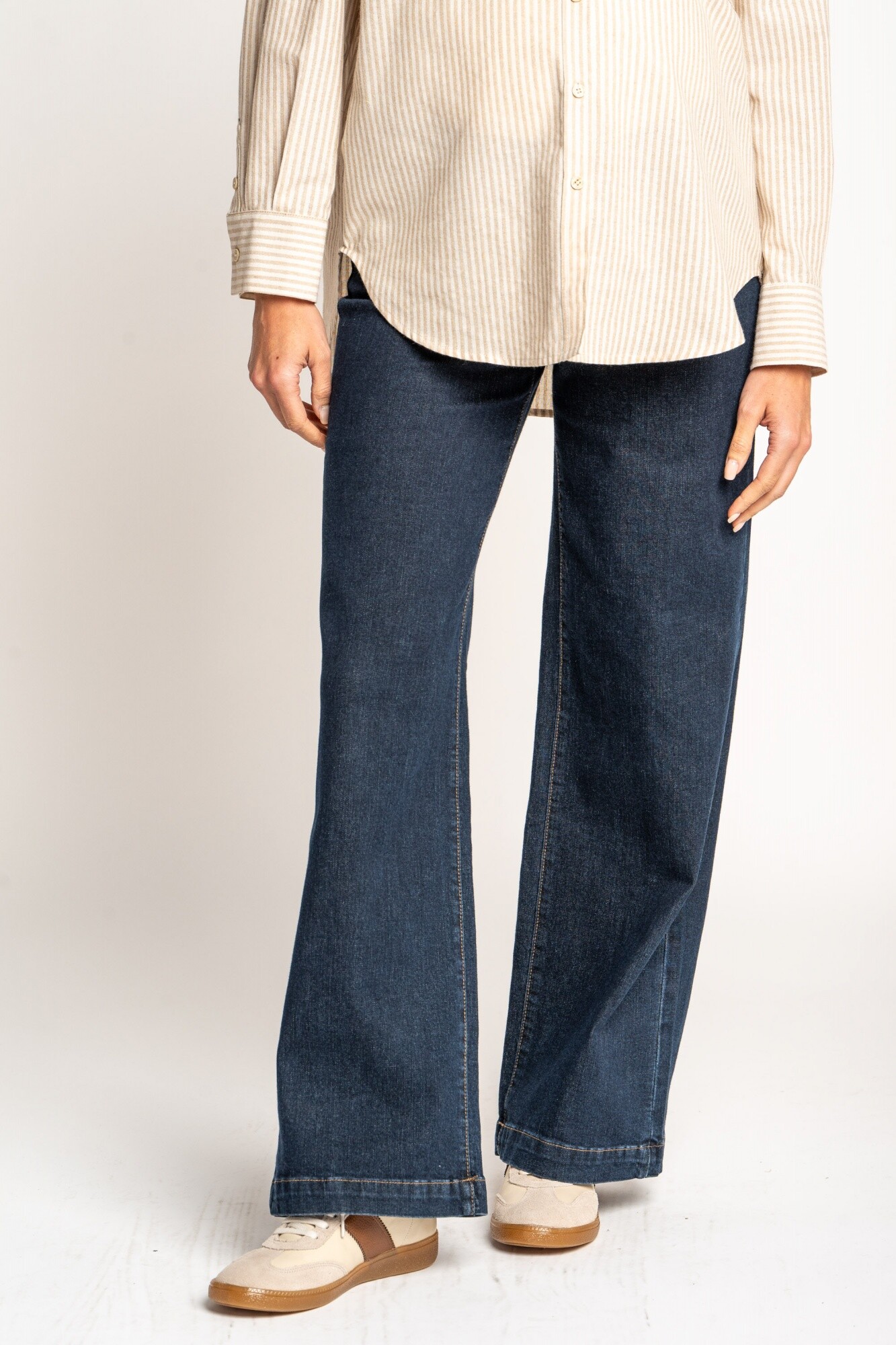 Jean Mama Wide - Denim — Lemon