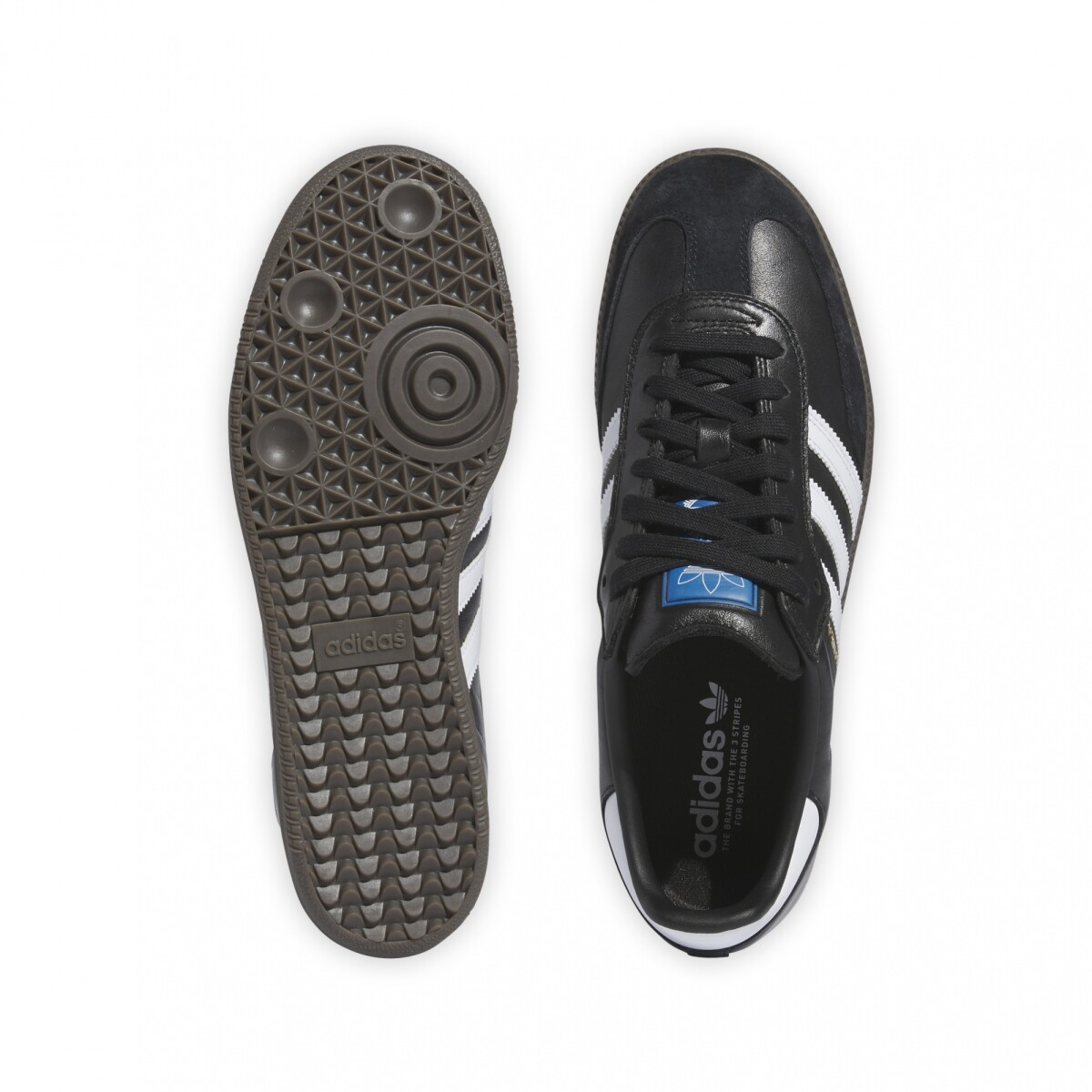 adidas SAMBA ADV - Core Black / Cloud White / Gum — Zooko