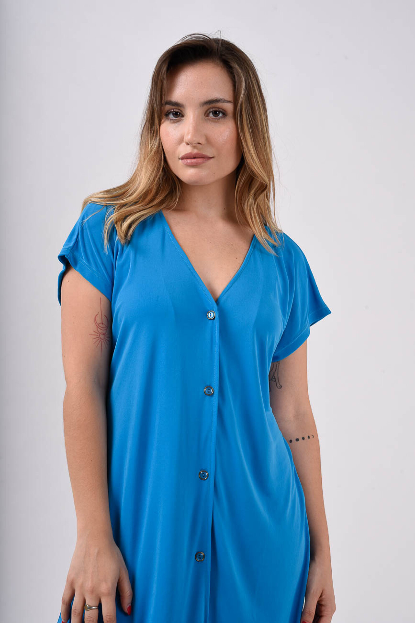 Camisa - Agua Marina — Lumiére