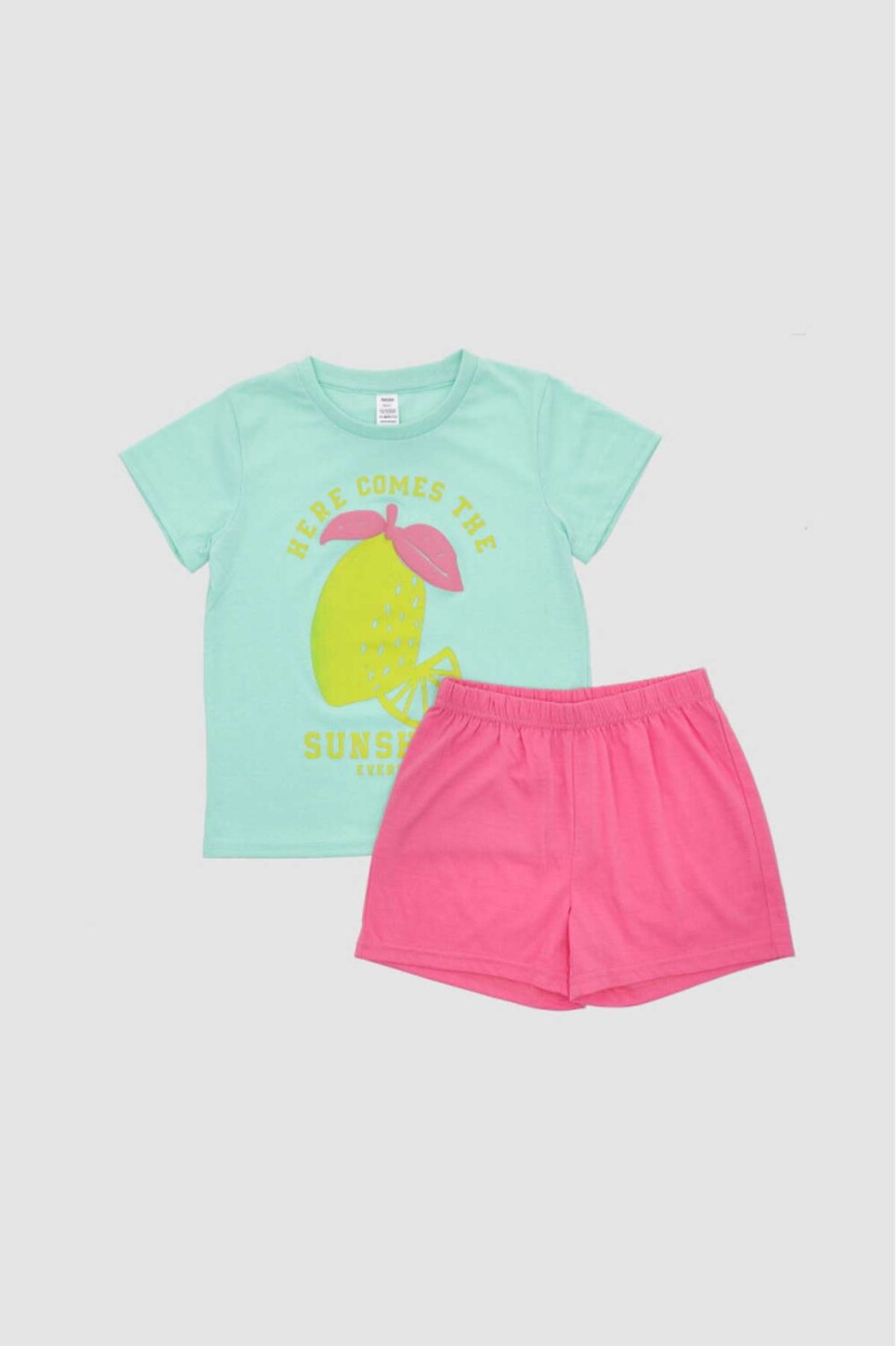 Pijama infantil sunshine - Rosado — Tienda Soy Santander