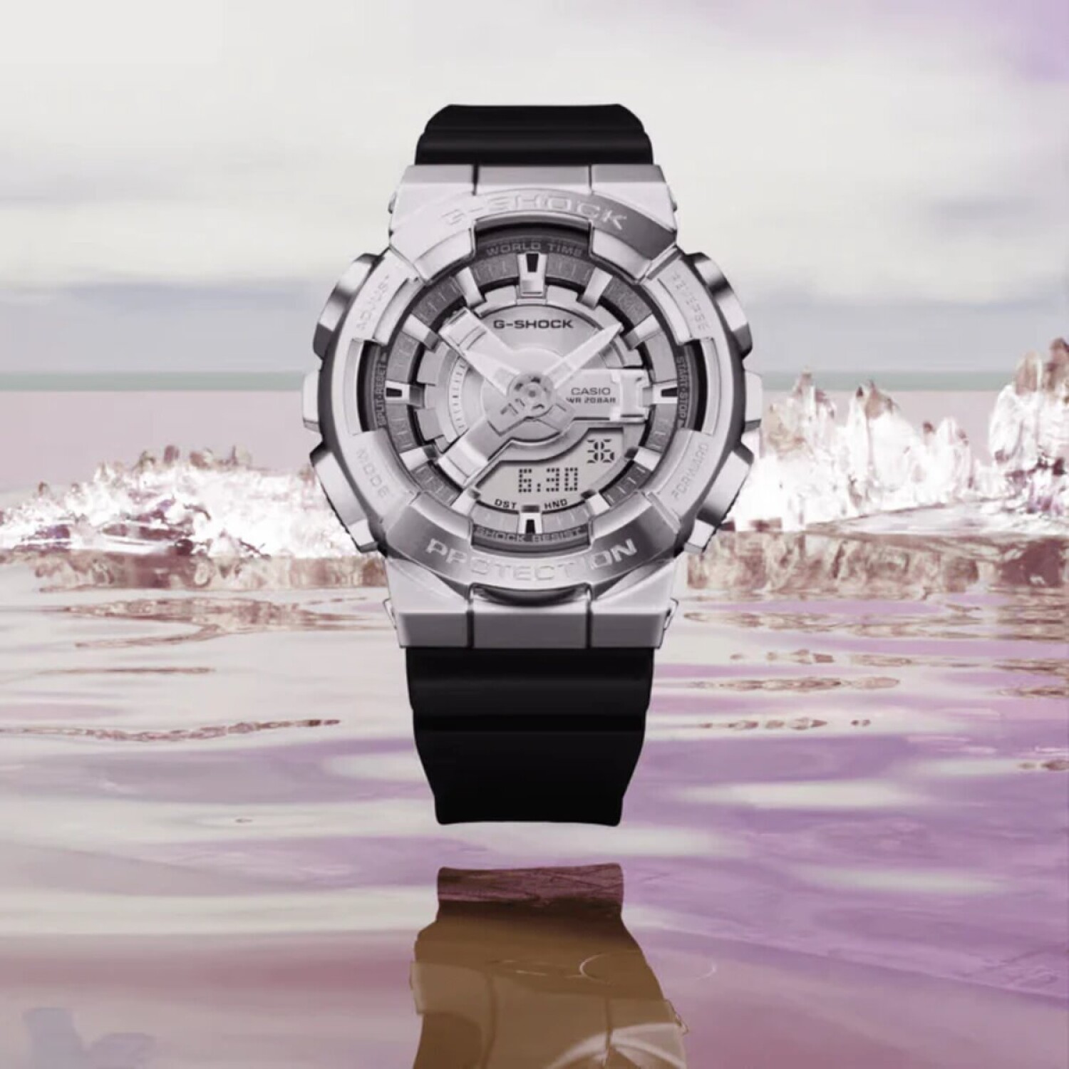 Casio G-Shock - GMS110-1A — La hora exacta