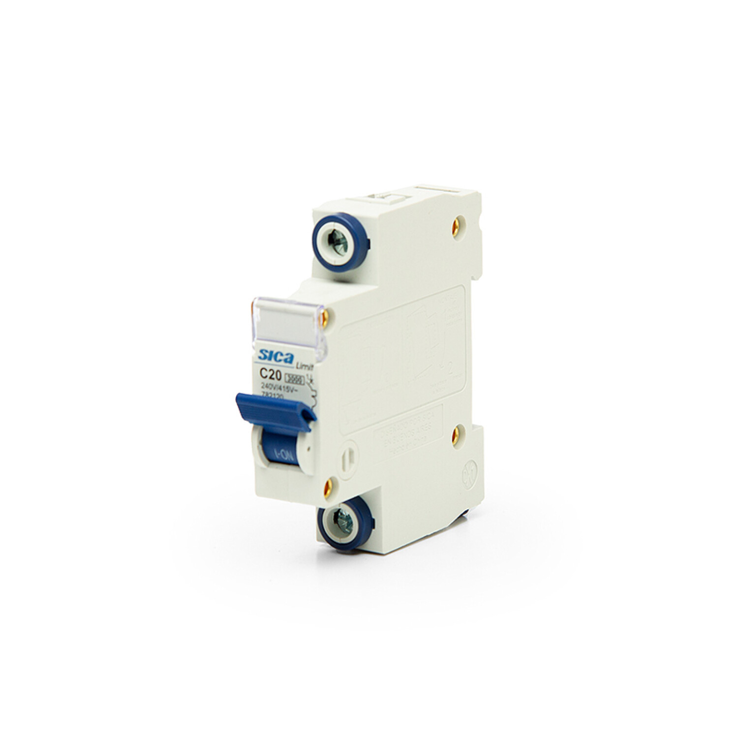 Llave térmica din Sicalimit 1P 20A 3kA - SK2120 — Fivisa