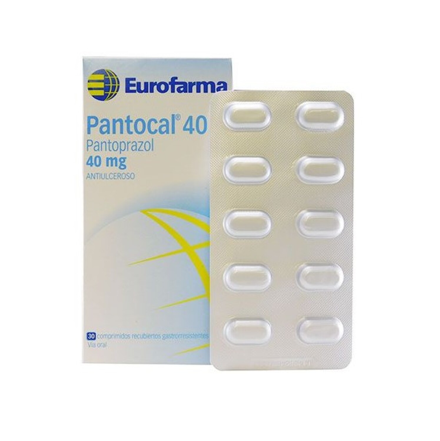 Pantocal 40g 30 Comprimidos — San Roque