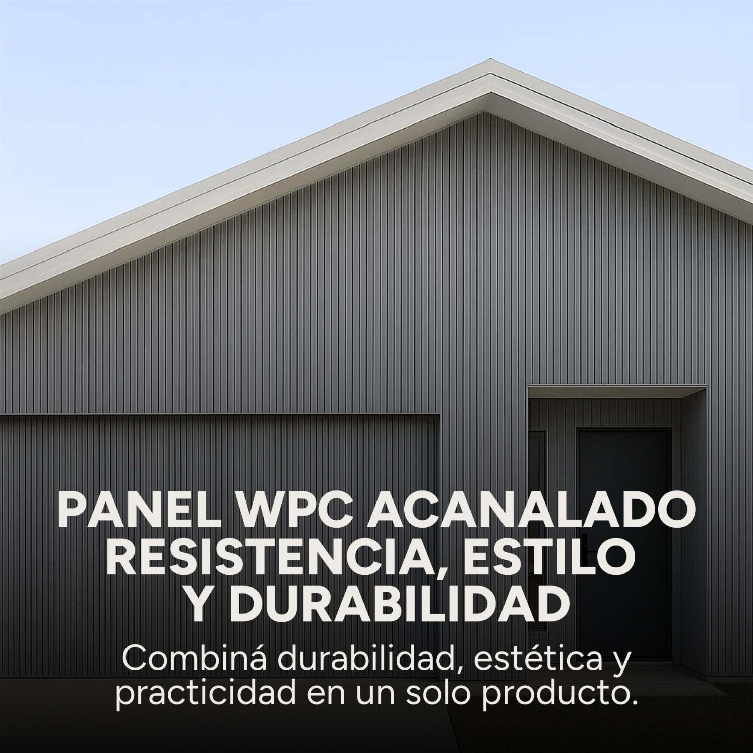 Pack x20 Wpc Simil Madera Wall Panel Lambrin 2.90x16.7 - Color Gris ...