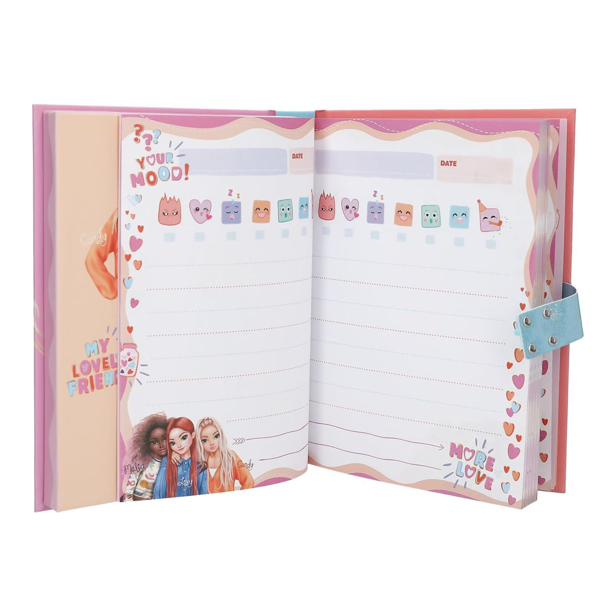 Diario con código secreto Top Model - Good Vibes — Los Reyes Magos