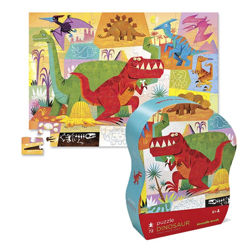 Puzzle Didáctico 72 piezas - DINO — Juguetería Gibernau