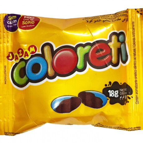 CHOCOLATE CONFITADO COLORETI 18 GRS — El Clon