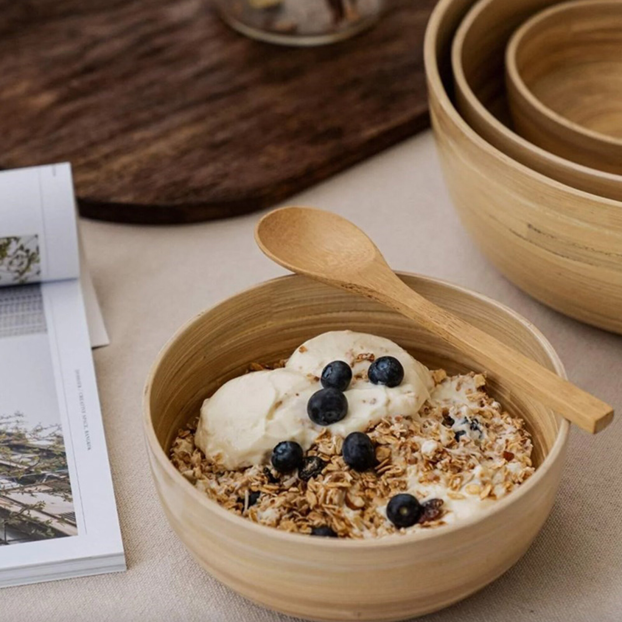 Bowl Bambú 18 & 28cm — Organiza Simple