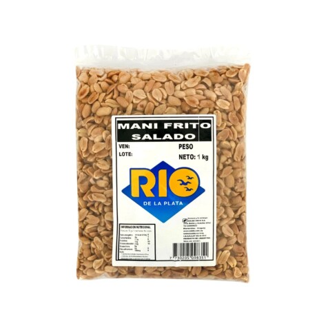 MANI PELADO FRITO C/SAL 1K RIO DE LA PLATA — El Clon