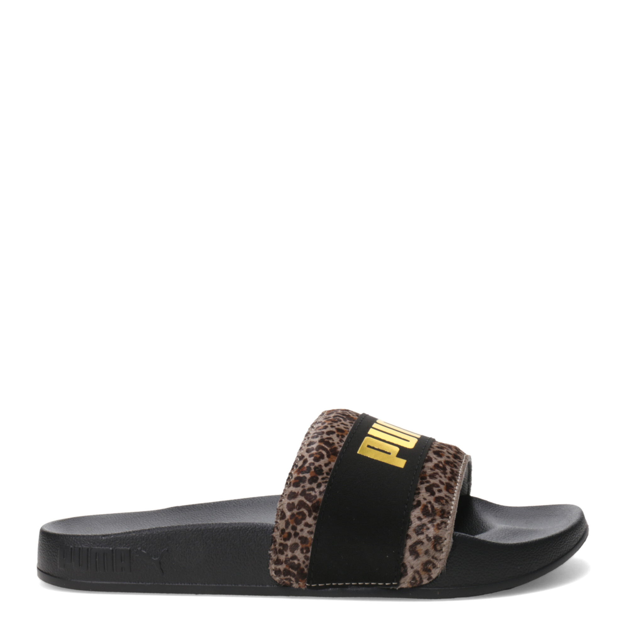 Sandalias de Mujer Puma Leadcat 2.0 Animal Flair - Negro - Animal Print — Stadium Sport