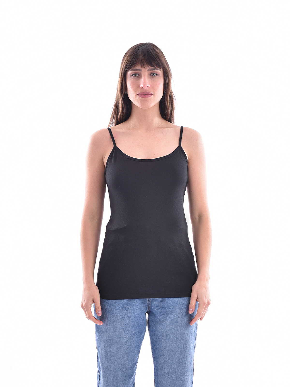 MUSCULOSA BASIC - NEGRO — Guapa - Paprika