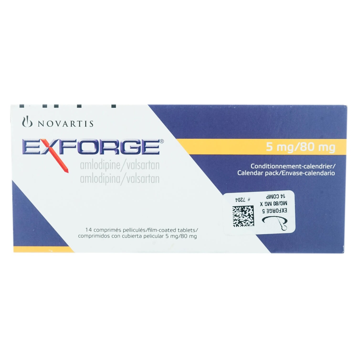 Exforge 5/80 x 14 COM — San Roque