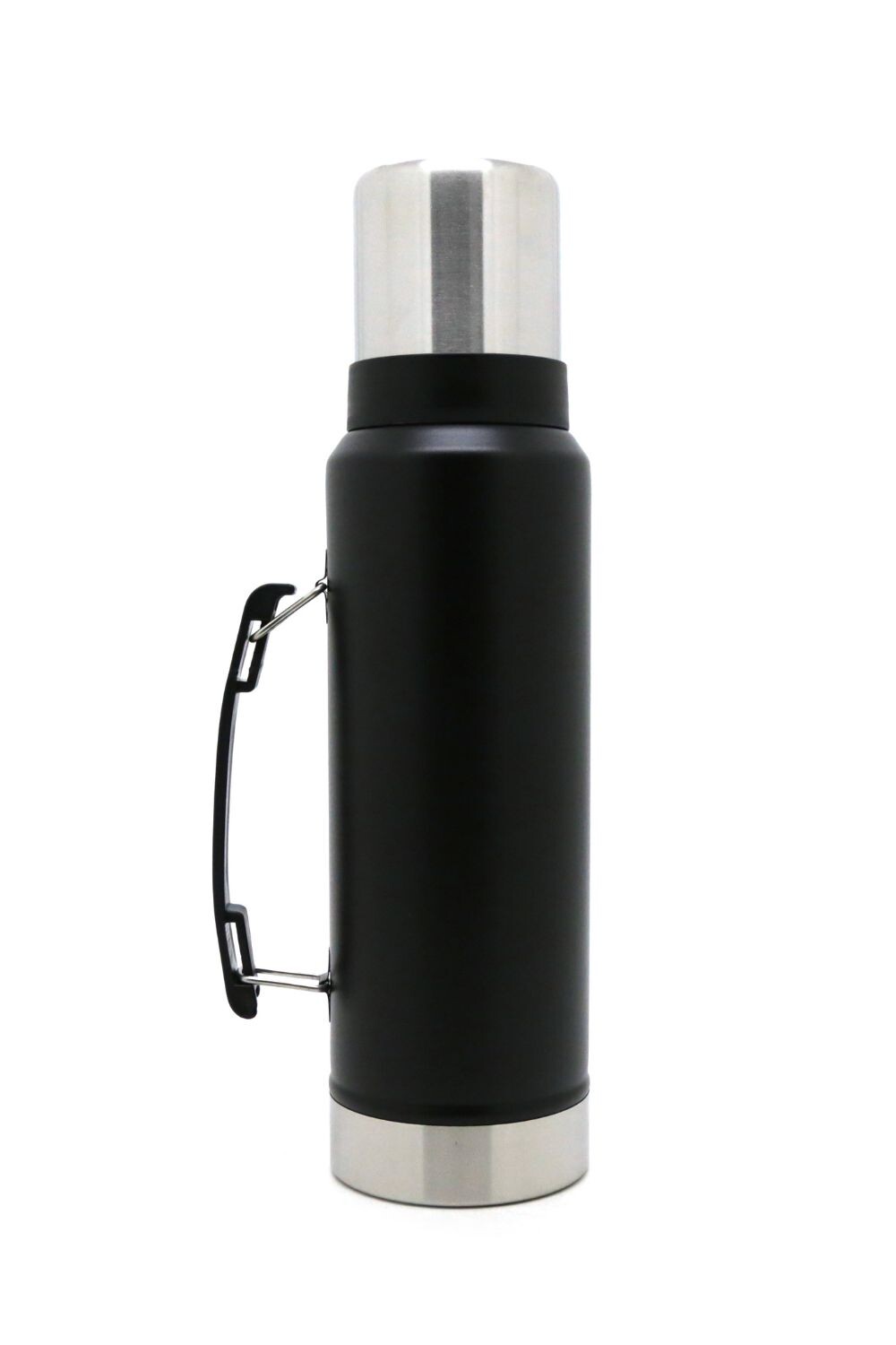 Termo doble acero 1.3L - Negro — Canva Store