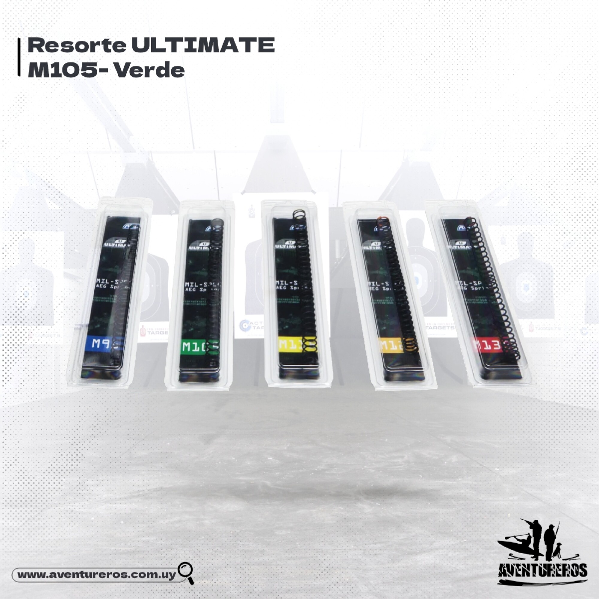 Resorte ULTIMATE M105- Verde — Aventureros