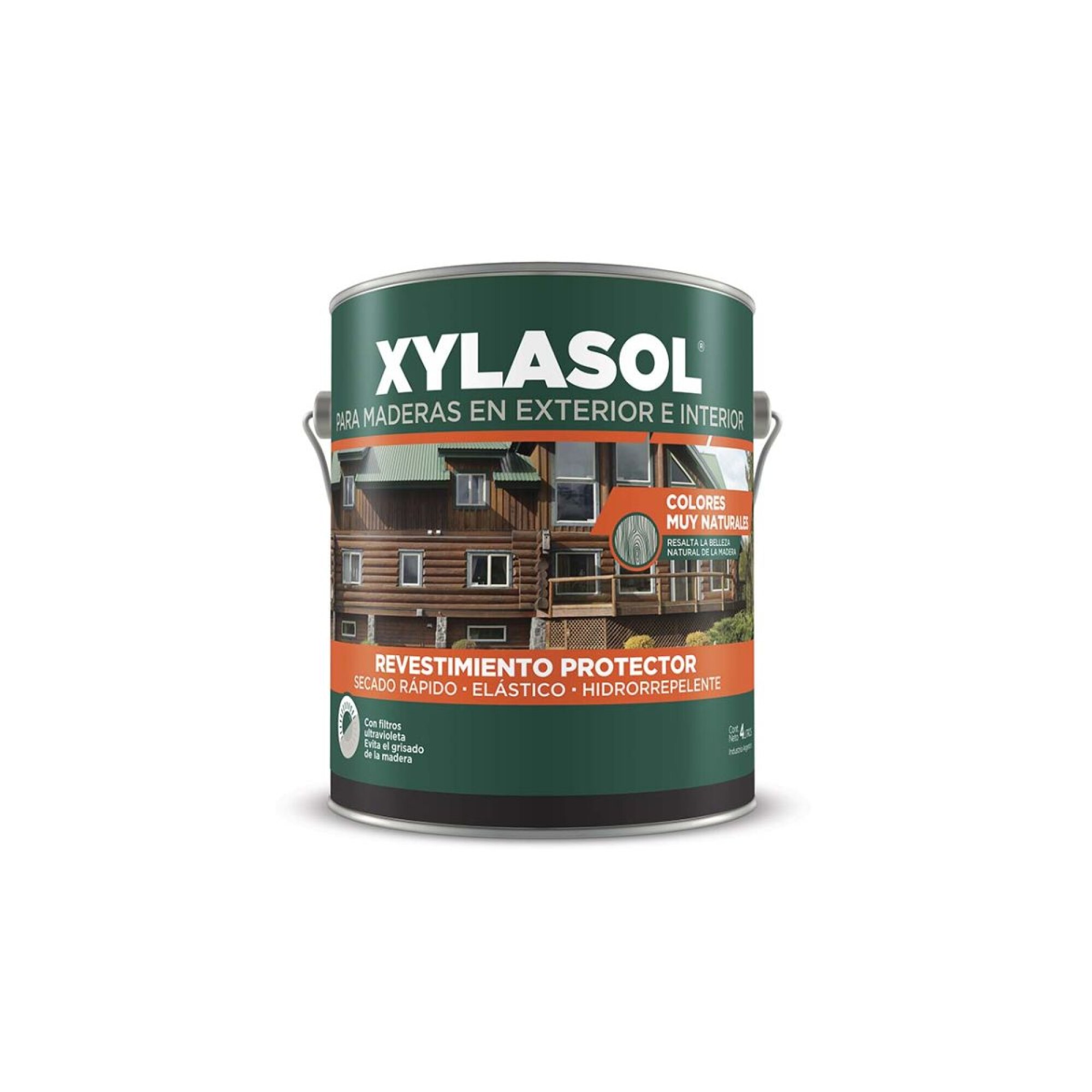 Protector De Madera Xylasol Lasur Satinado 1lt — El Insuperable