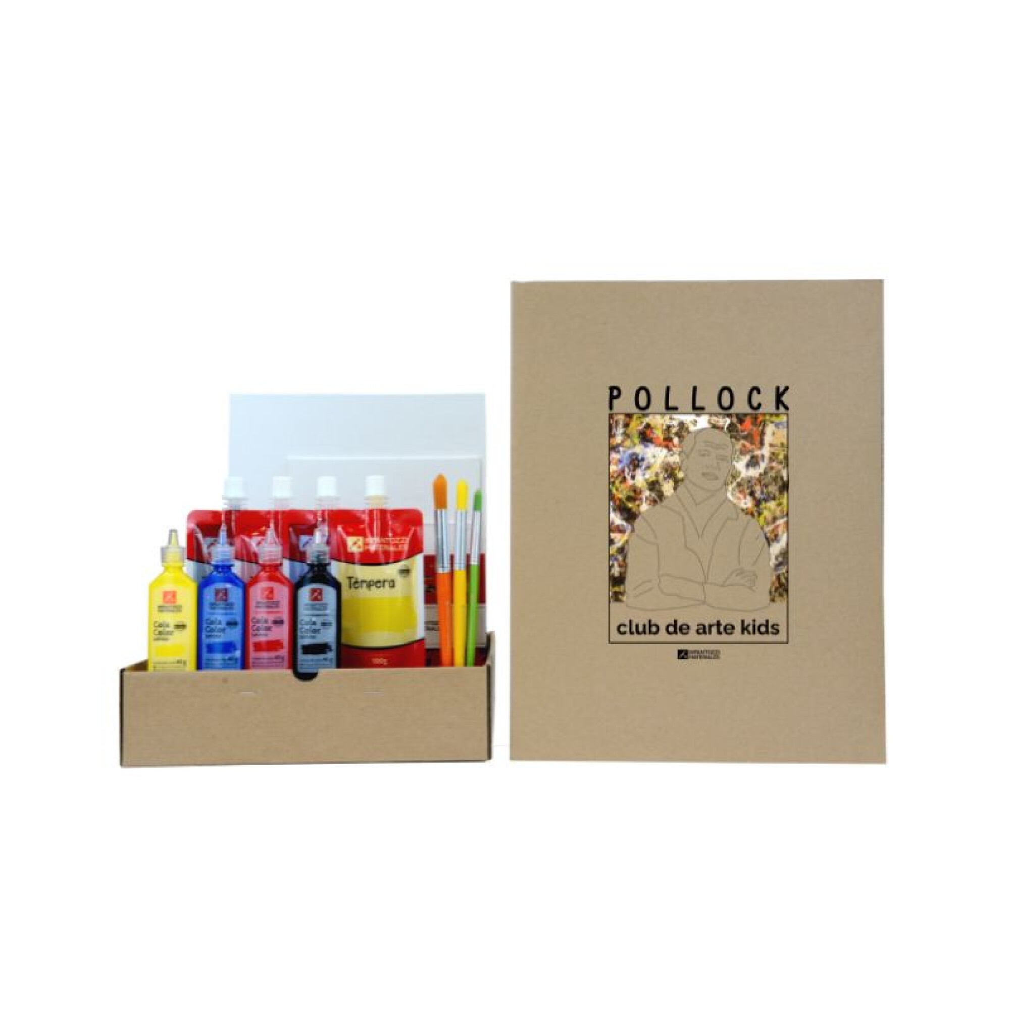 Club de Arte KIDS - Pollock — Infantozzi