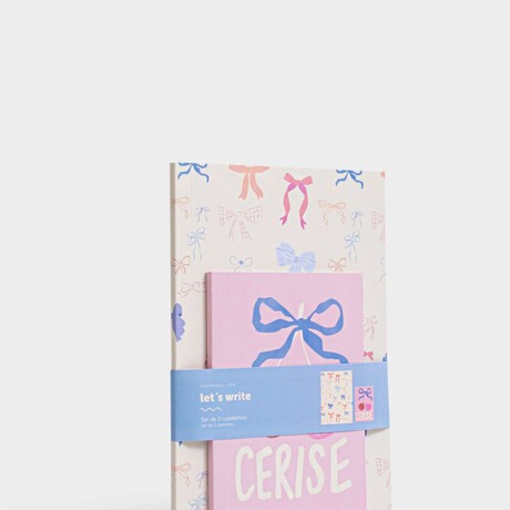 Set De Cuadernos Moño Y Cherry - Combinacion Multicolor — Tienda Soy ...