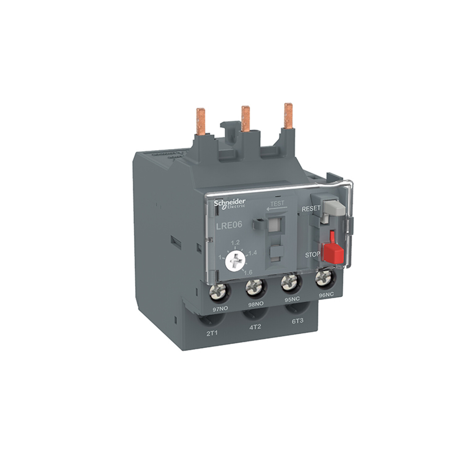 Relé térmico p/contactor LC1E 1-1,6A - TL2025 — Fivisa