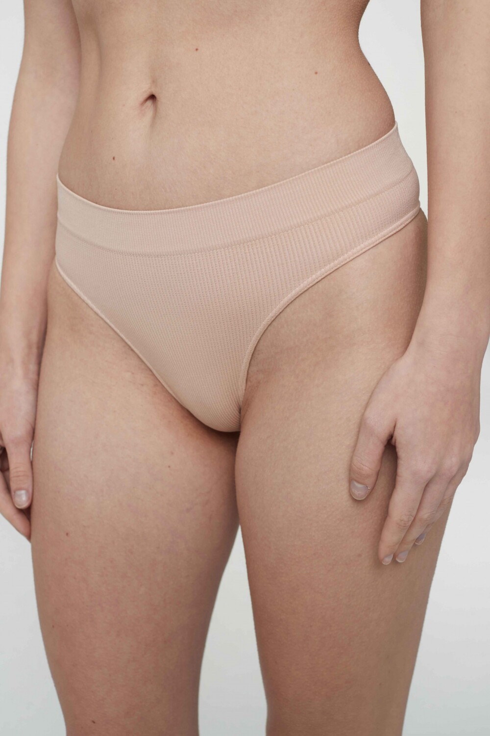 Colaless Rib - Beige — Pimenton