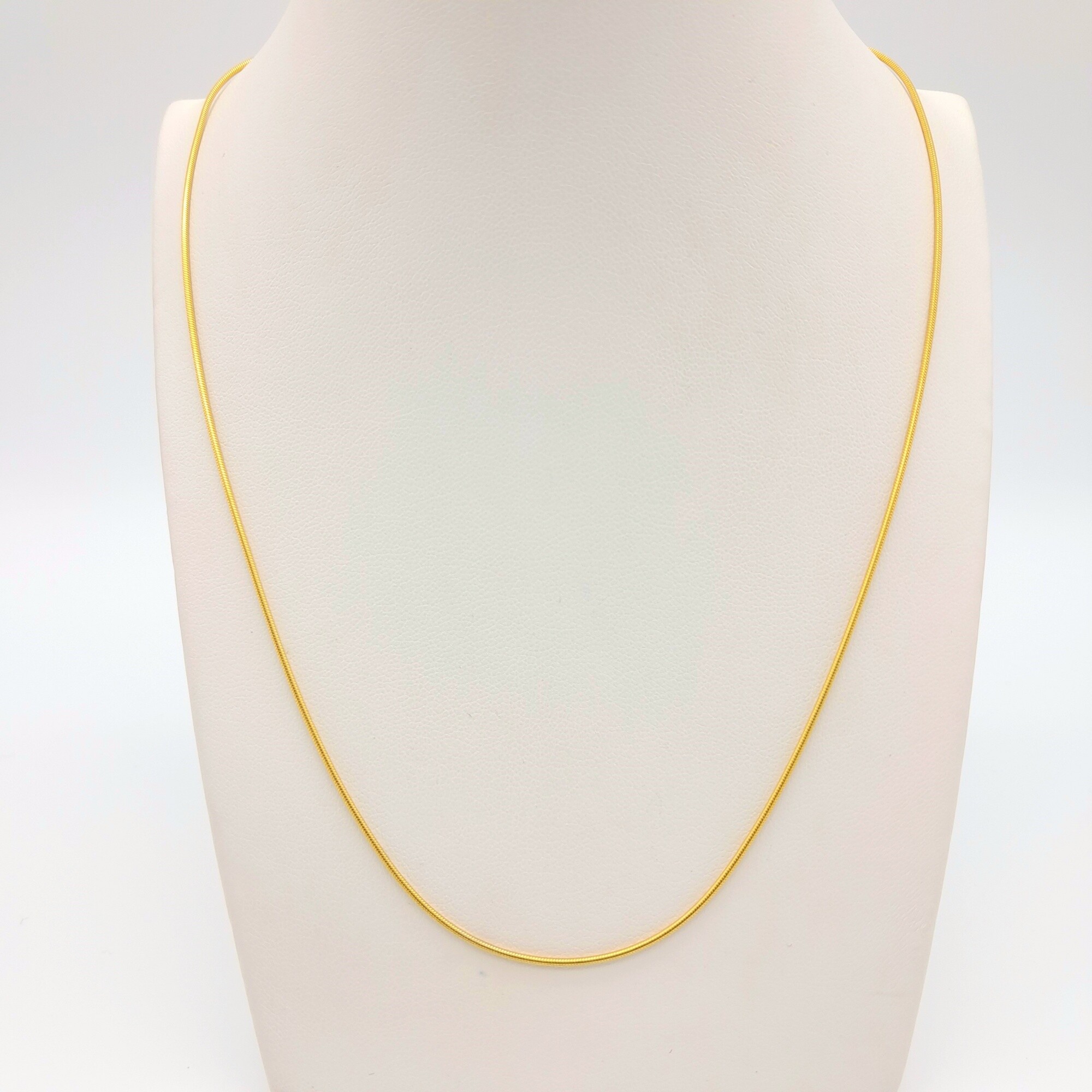 Cadena de oro 10 ktes, COLA DE RATON. — Veroca Joyas