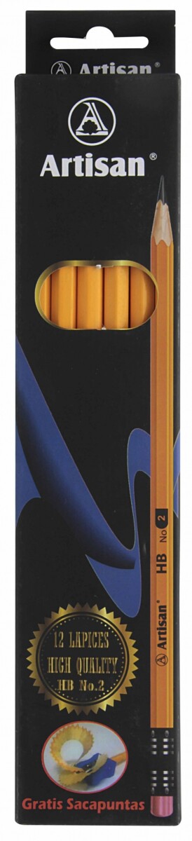 Lapices de escribir x12 + sacapuntas Picasso — El Clon