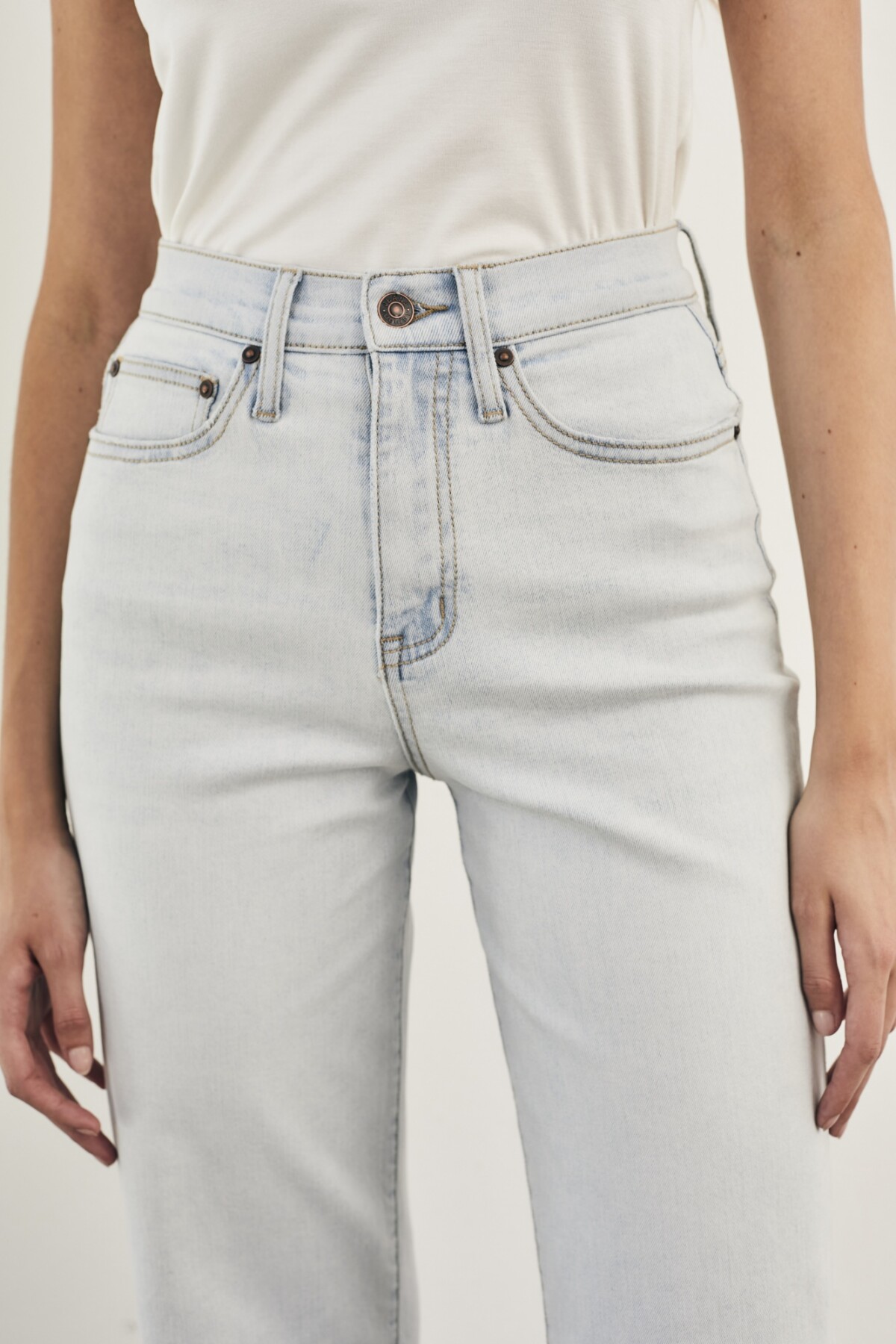 Wide Leg Lavado Claro - Jean Claro — Lemon