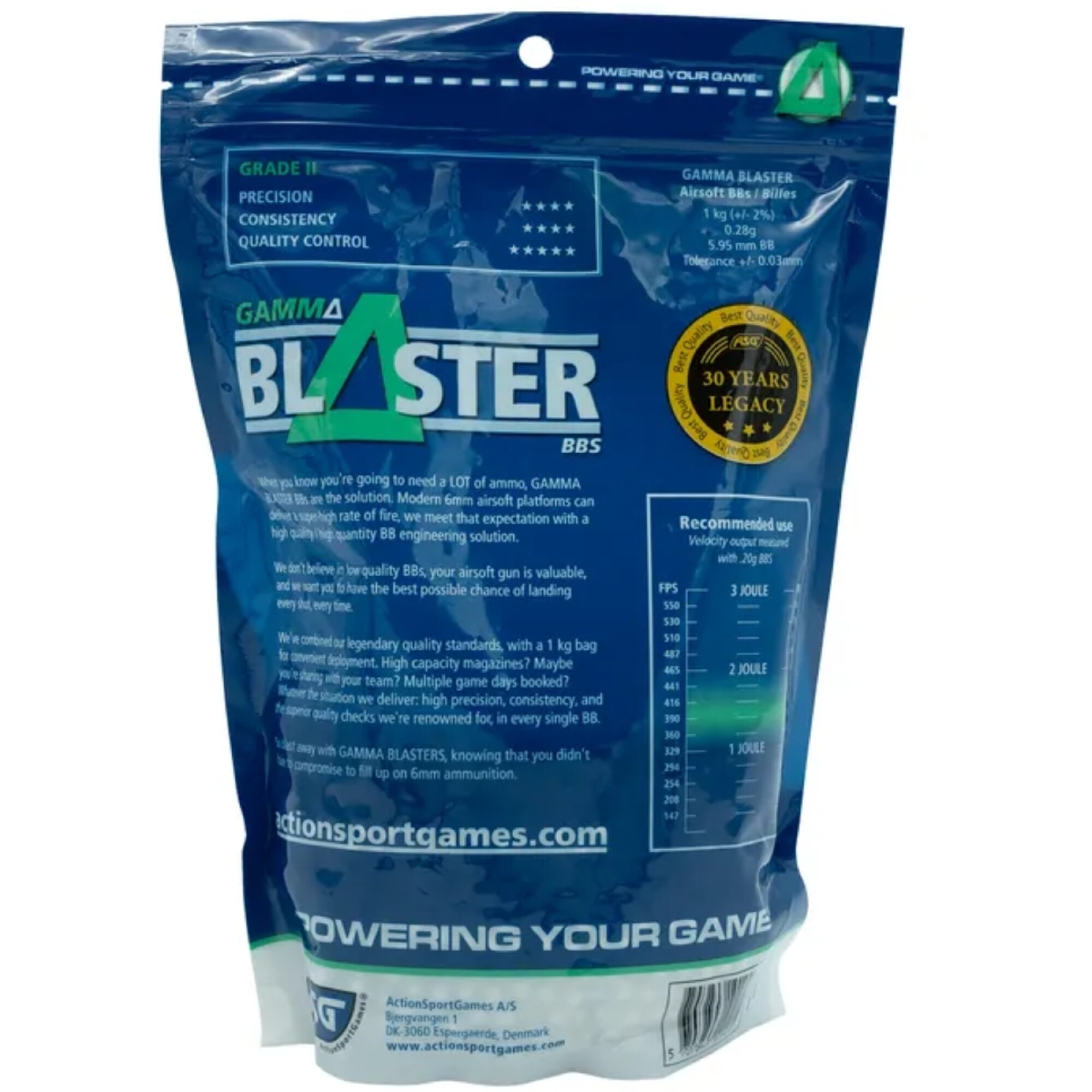 Munición Beta Blaster BBs Bolitas, 0.28g 1 KG — Aventureros