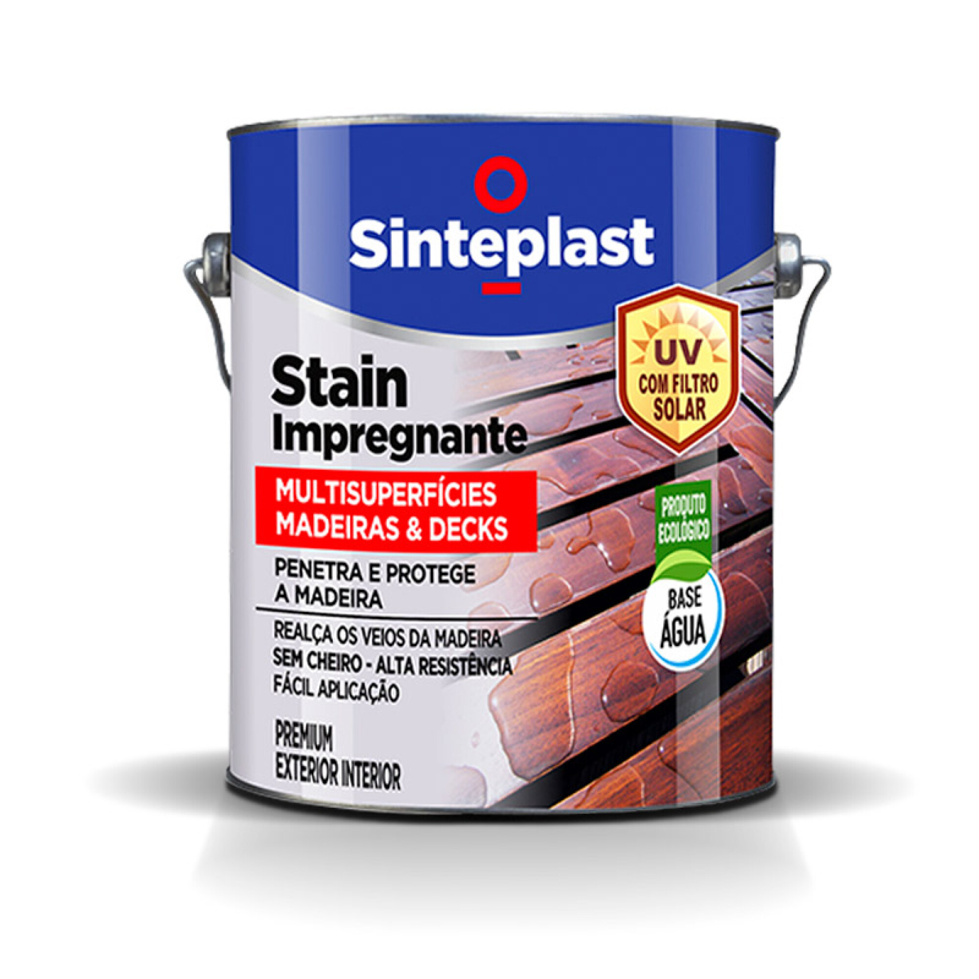 Protector Stain para maderas Base Agua - Caoba — Urucolor