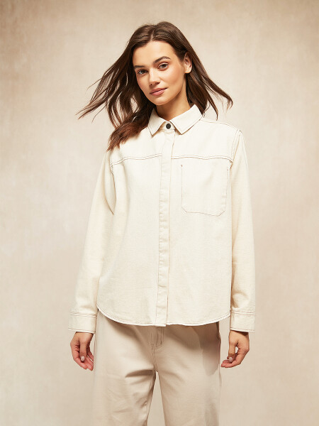 CAMISA ALMA - CRUDO — Guapa - Paprika