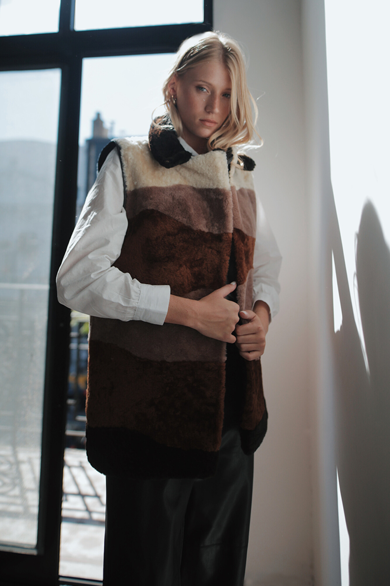 Chaleco Frisón - Chocolate — Saura