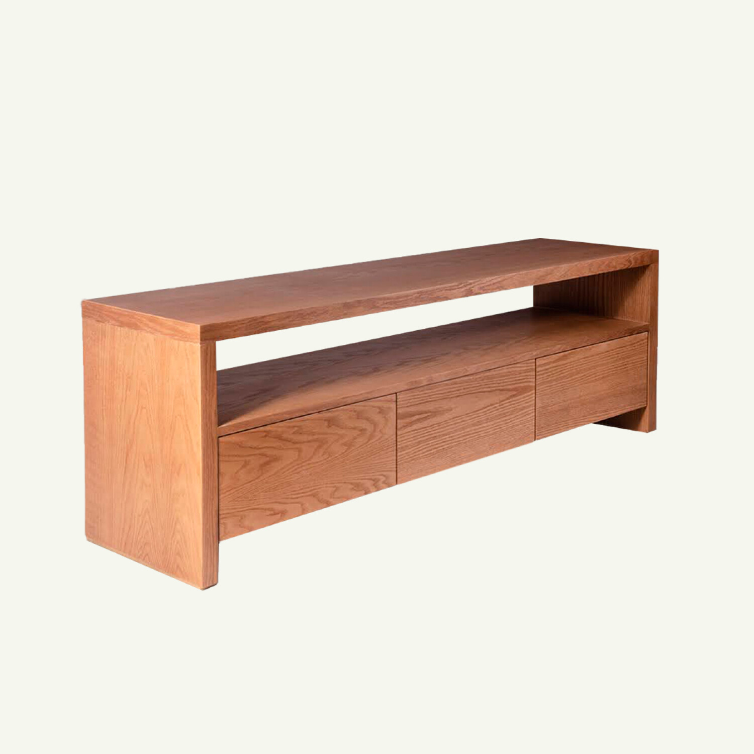 Rack Barett, Roble 160x40x50h (por pedido) — María Victoria Decoración