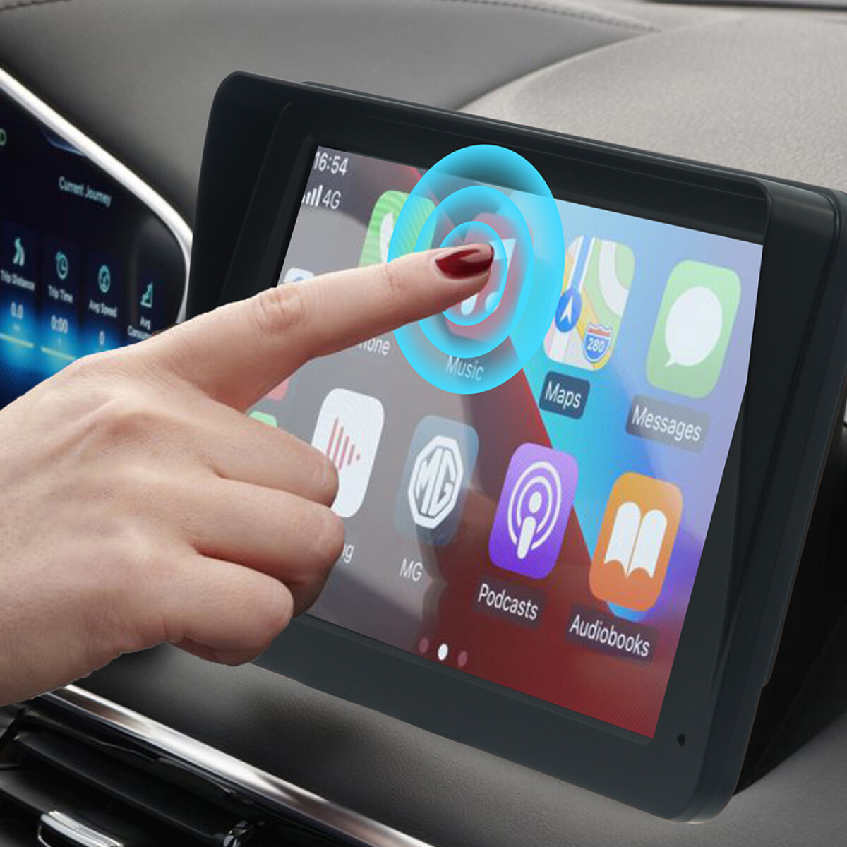 Pantalla táctil y portátil para el auto - Kleva Smartplay — Teleshopping