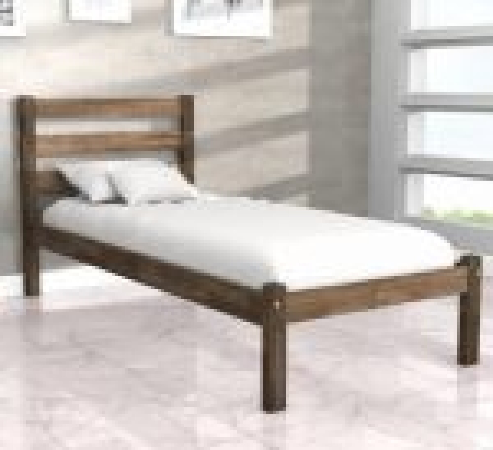 Cama 1 Plaza Madera Maciza Eucaliptus Luiza Rústica Resistente — Casa ...