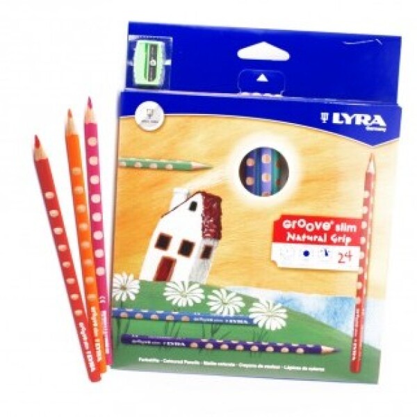 Lápices de colores Lyra Groove Slim — Infantozzi Lápices de colores Lyra Groove Slim — Infantozzi
