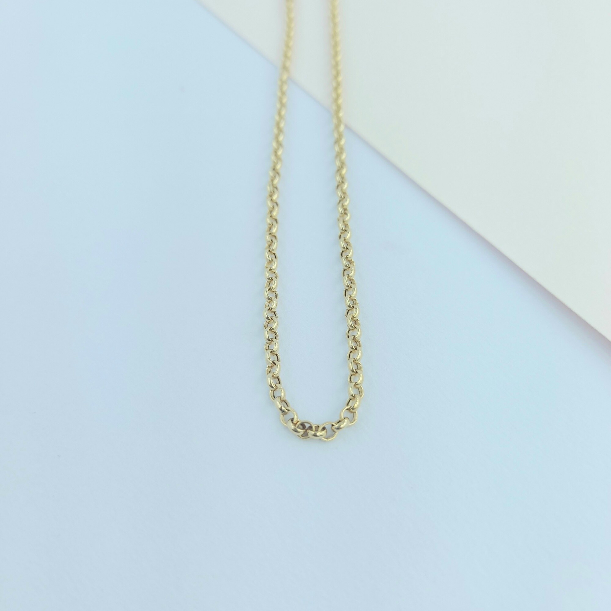 Cadena de Oro 10 k, ROLITO — Veroca Joyas