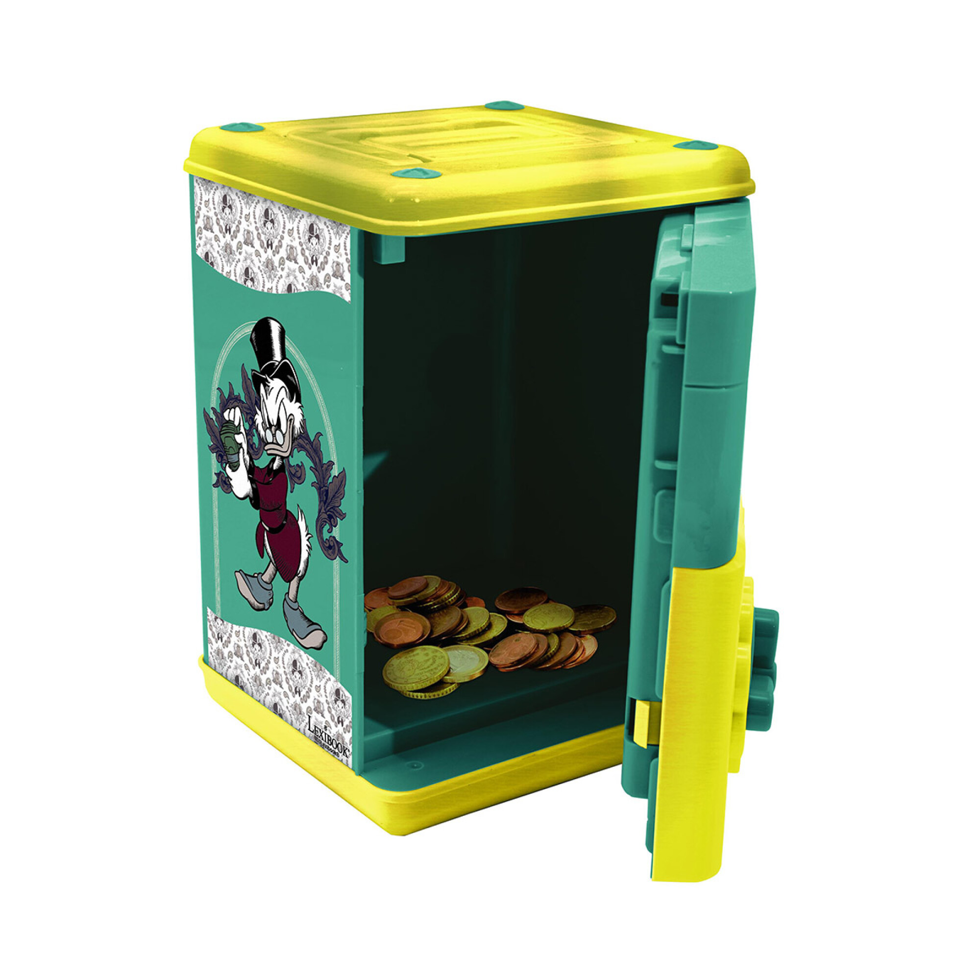 Alcancía Eléctrica Infantil Disney Lexibook con Luz y Sonido — Cartoons