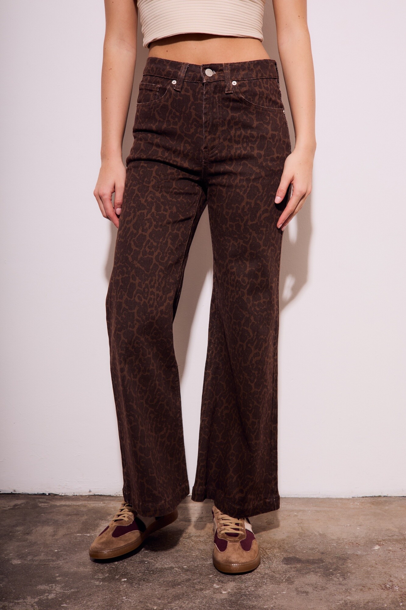 Jean Print - Animal Print — Lemon