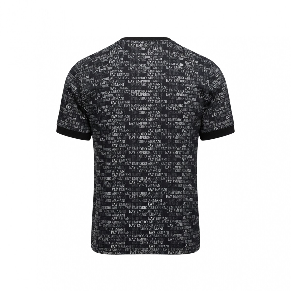 LOGO SERIES COTTON MONOGRAM - EA7 EMPORIO ARMANI - Grey Scale Monogram ...