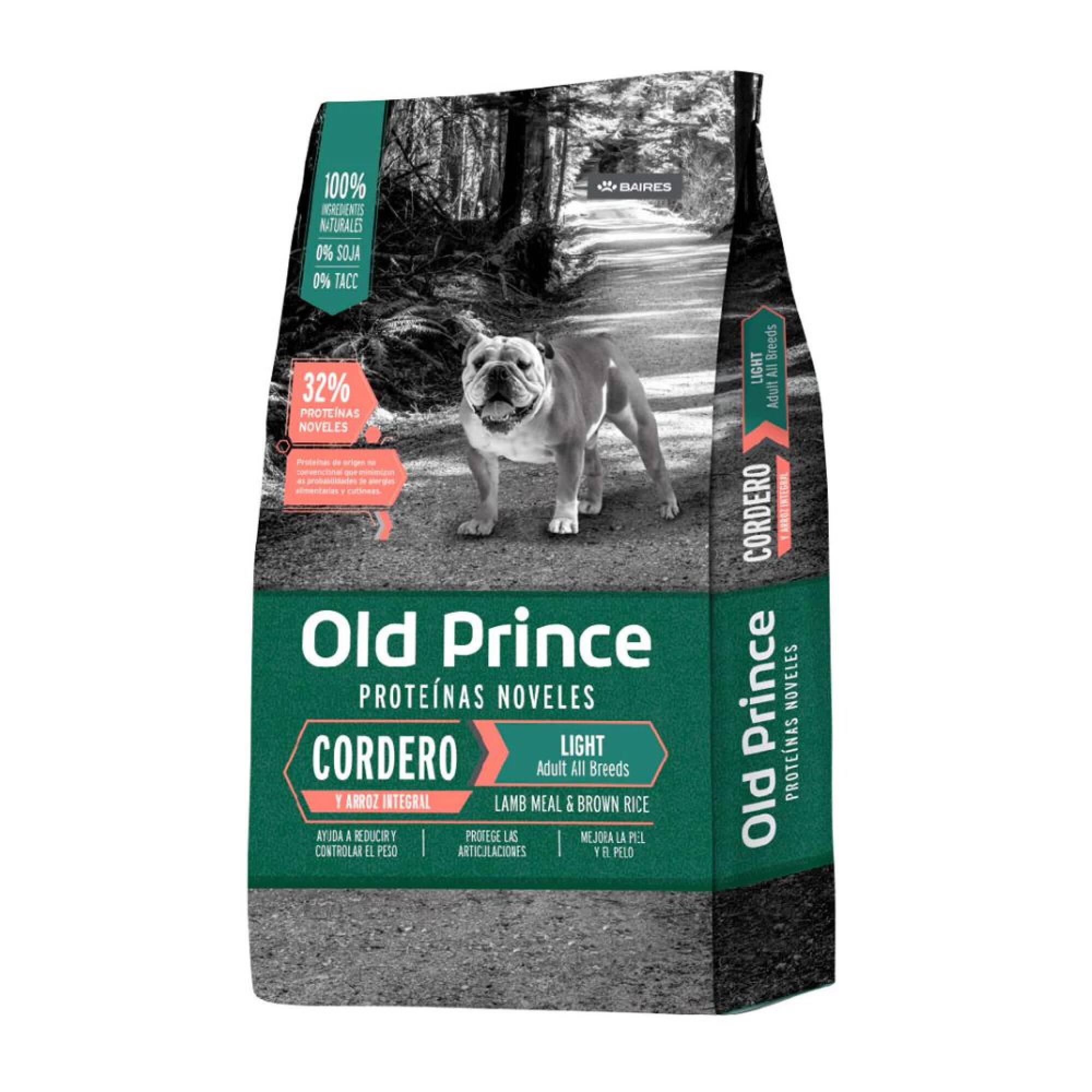 Old Prince Perro Light 3kg | Control de Peso y Salud — Pet+
