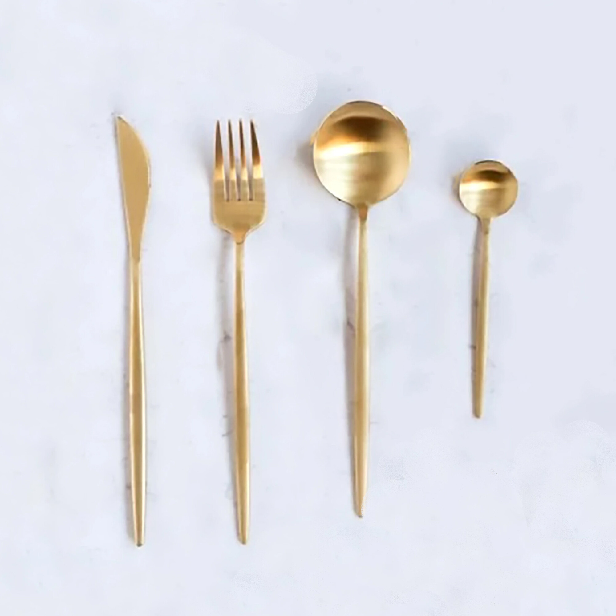 Juego De Cubiertos Volf Box 24 Sonic Gold — BBVA