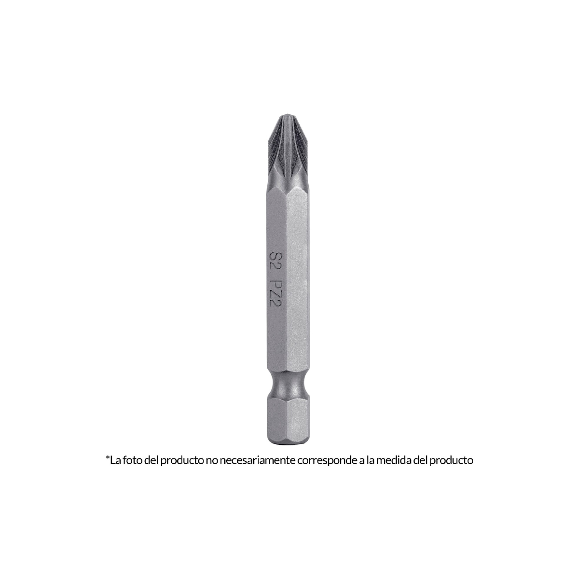 Punta destornillador PZ3 50mm Truper — Multi Soluciones