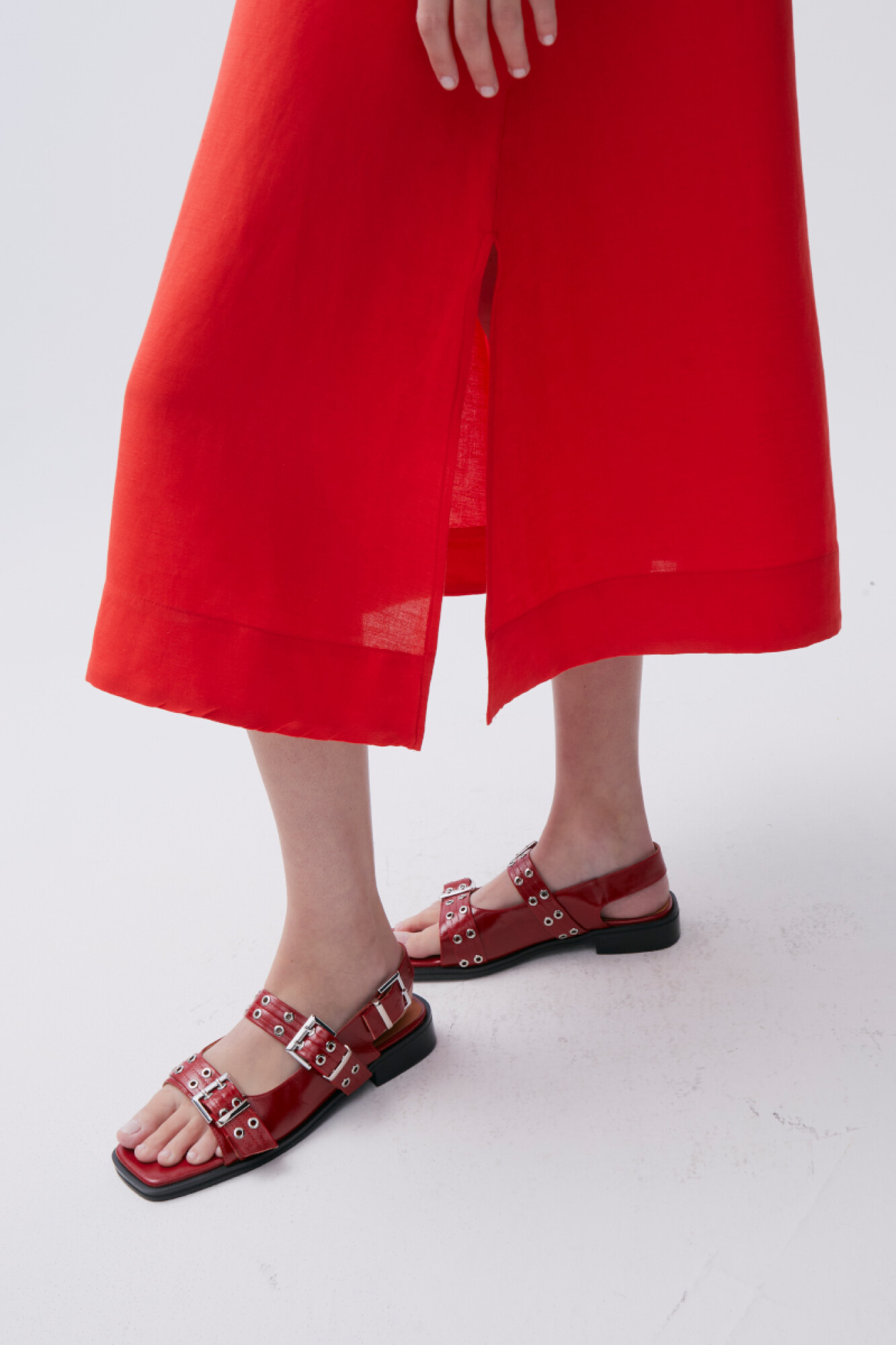 Vestido Cleo - Rojo — Saura