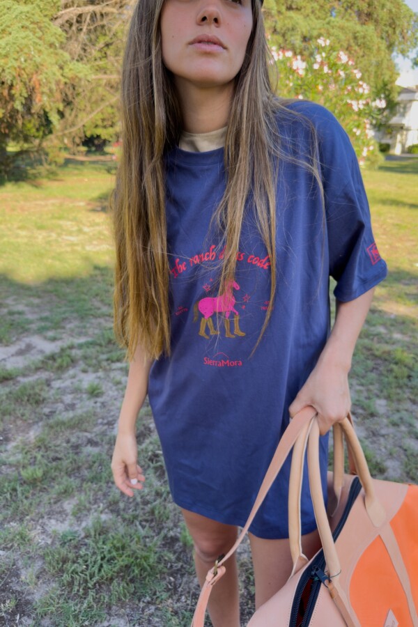 Boots T-Shirt - Azul — Sierra Mora